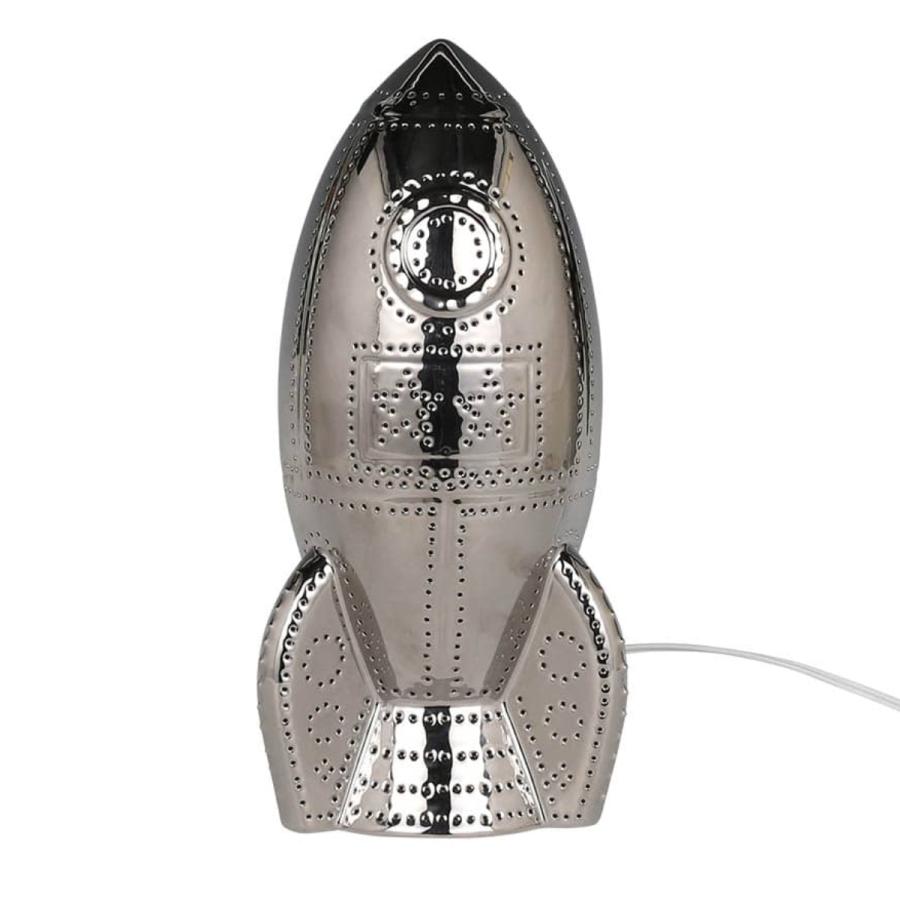 DULTON ダルトン テーブルランプ LEDライト対応 ポーセリンライト PORCELAIN LIGHT （ ライト ロボット ロケット スチール LED テーブルライト ランプ 照明 ...