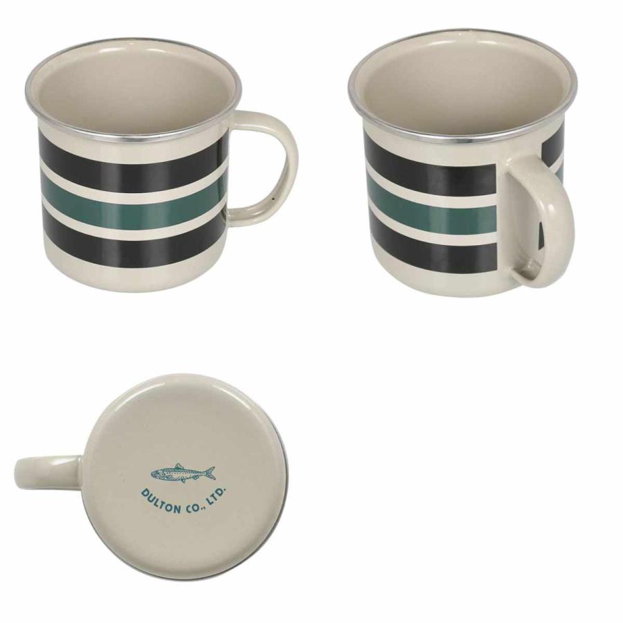 DULTON ダルトン マグカップ 360ml SS RIM ENAMELED MUG （ オーブン対応 ホーロー おしゃれ マグ ） : お弁当グッズのカラフルボックス - 通販 ...