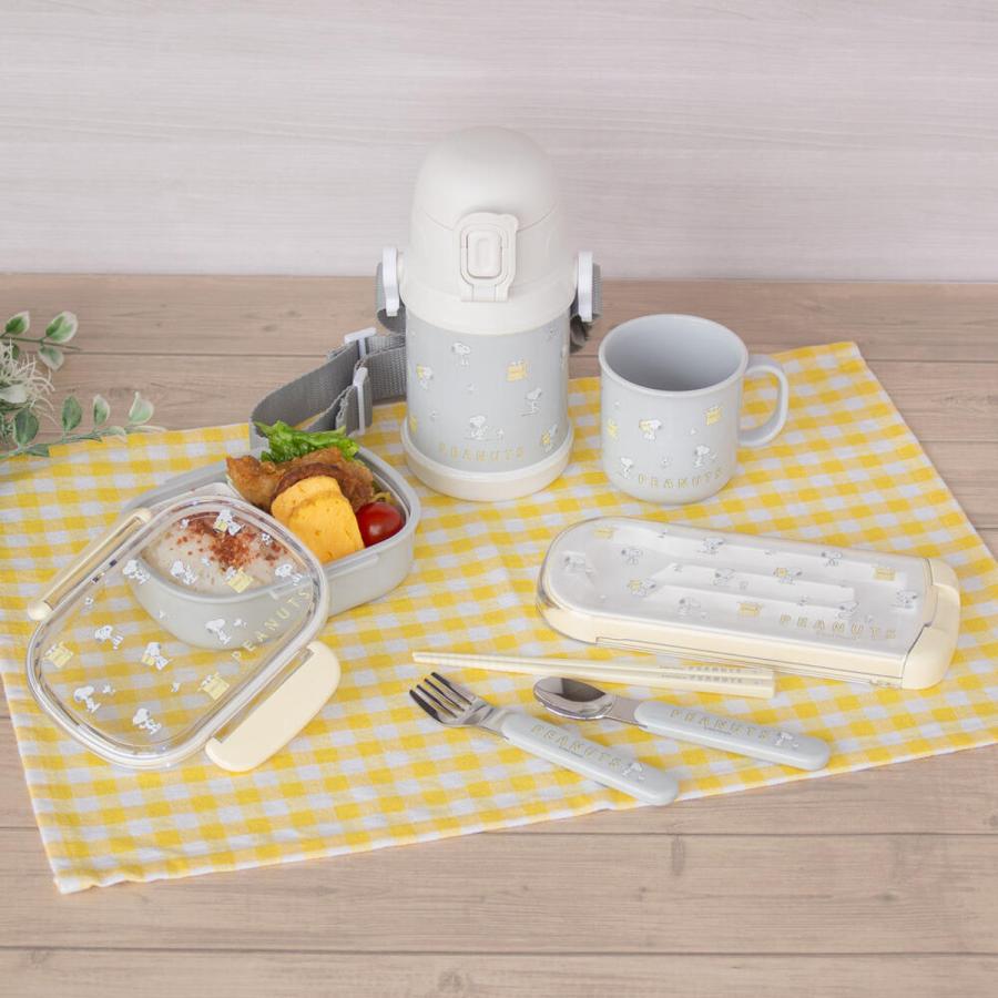 OSK 弁当箱 360ml スヌーピー ランチボックス（中子付） （ SNOOPY お弁当箱 抗菌 小判型 食洗機対応 レンジ対応 子供 日本製 ） : お弁当グッズのカラフルボックス ...