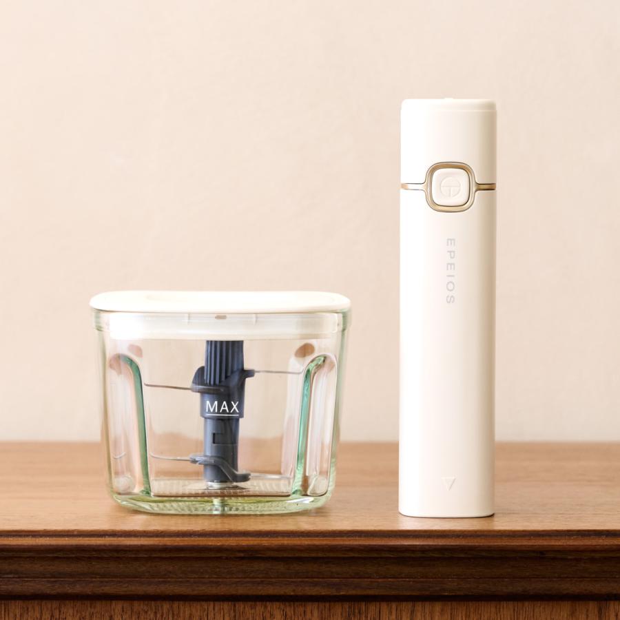 EPEIOS 電動フードプロセッサー TINT コードレス （ エペイオス フードチョッパー ガラス製 調理家電 キッチン家電 ） : お弁当グッズのカラフルボックス - 通販 - Yahoo ...