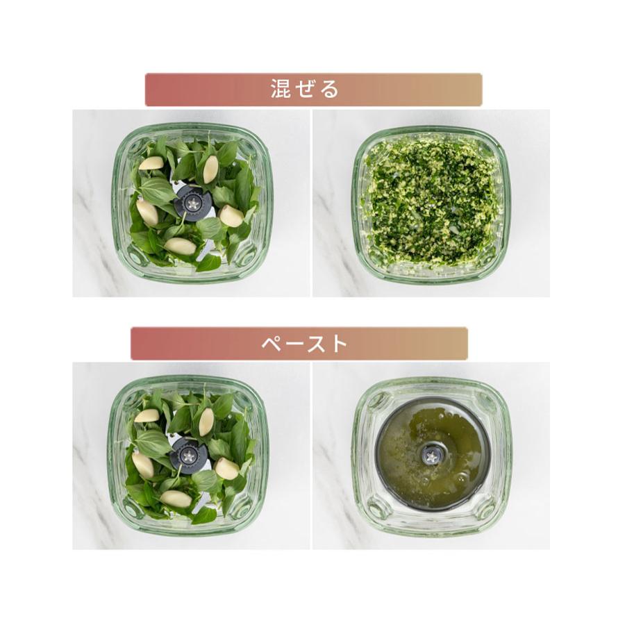 EPEIOS 電動フードプロセッサー TINT コードレス （ エペイオス フードチョッパー ガラス製 調理家電 キッチン家電 ） : お弁当グッズのカラフルボックス - 通販 - Yahoo ...