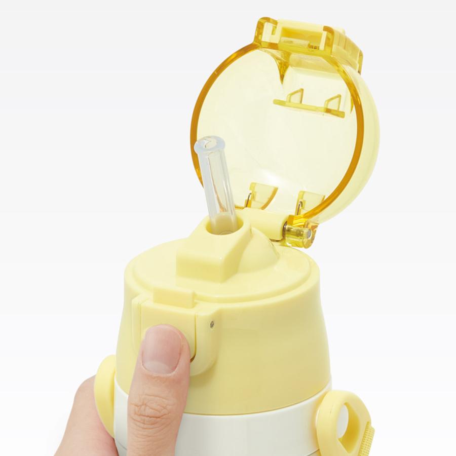 スケーター 水筒 350ml 子供用2WAYボトル ミッキー＆フレンズ風船 （ ディズニー 保温 保冷 ワンタッチ コップ飲み ストローボトル 2way ステンレスボトル ） : お弁当グッズ ...
