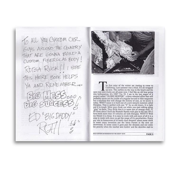 本 ED ROTH BOOK ”HOW TO BUILD CUSTOM CAR BODIES” カスタムカーボディの作り方 エドロ ...
