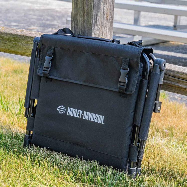 Harley Davidson スタジアムシート Harley-Davidson ハーレーダビッドソン オープンB&S HDL-10029 アウトドア 野外コンサ : アメリカン雑貨 ...