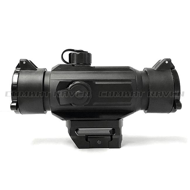 【SIGHTRON】ミリタリードットサイト SD-33XX/等倍（1倍）/実銃対応規格/軍用規格/完全防水/マウント付/フリップアップキャップ ...