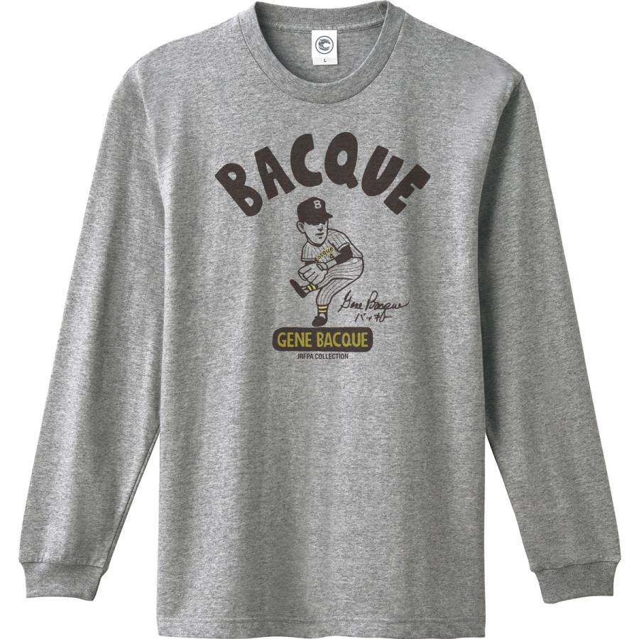【COMBINATION MEAL コンビネーションミール】ジーンバッキーBACQUE ロングスリーブTシャツ(袖リブ) プロ野球レジェンド ...