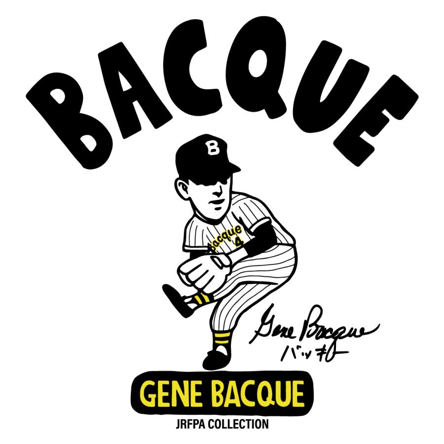 【COMBINATION MEAL コンビネーションミール】ジーンバッキーBACQUE プルパーカー プロ野球レジェンド外国人シリーズ ...