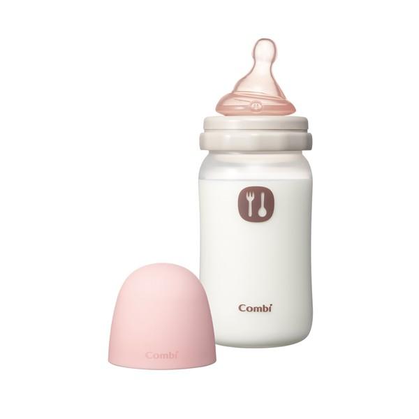 combi コンビ テテオ 授乳のお手本 LiCO 哺乳びん PP製 240ml Mサイズ乳首付 / ストロベリー（PI） :4972990164696:コンビ公式Yahoo!ショッピング店 ...