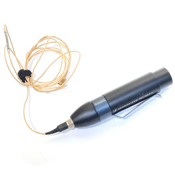 【送料着払い】SENNHEISER MKE1-4 / MZA 900 P-4 ピンマイク (ラベリアマイク/ファンタム電源アダプター ...