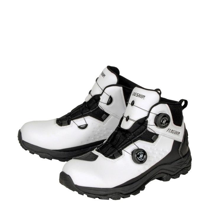 FLAGSHIP（バイク） ストラテージショートブーツ ブラック FSB-804 フラッグシップ : バイク用品店カムカム - 通販 - Yahoo!ショッピング