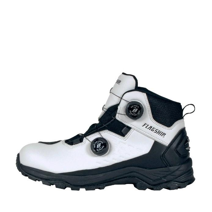 FLAGSHIP（バイク） ストラテージショートブーツ ブラック FSB-804 フラッグシップ : バイク用品店カムカム - 通販 - Yahoo!ショッピング