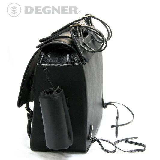 NB-10 ブラック ナイロンサドルバッグ デグナー/DEGNER シングル ペットボトルホルダー付 : バイク用品店カムカム - 通販 - Yahoo!ショッピング