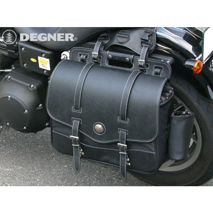 NB-10 ブラック ナイロンサドルバッグ デグナー/DEGNER シングル ペットボトルホルダー付 : バイク用品店カムカム - 通販 - Yahoo!ショッピング