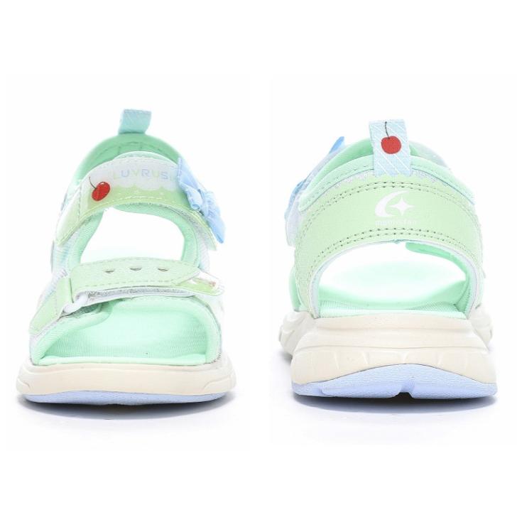 MoonStar ムーンスター LV 1219 ラブラッシュ バイ スーパースター 『バネのチカラ。』 キッズサンダル 女児 スポサン 子供 ...