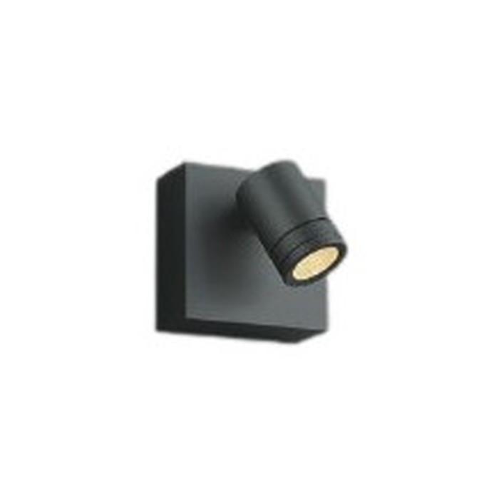 KOIZUMI コイズミ照明 エクステリア LEDスポットライト 防雨型 60W相当 高演色 ブラック 電球色:AU54580 : 照明器具の ...