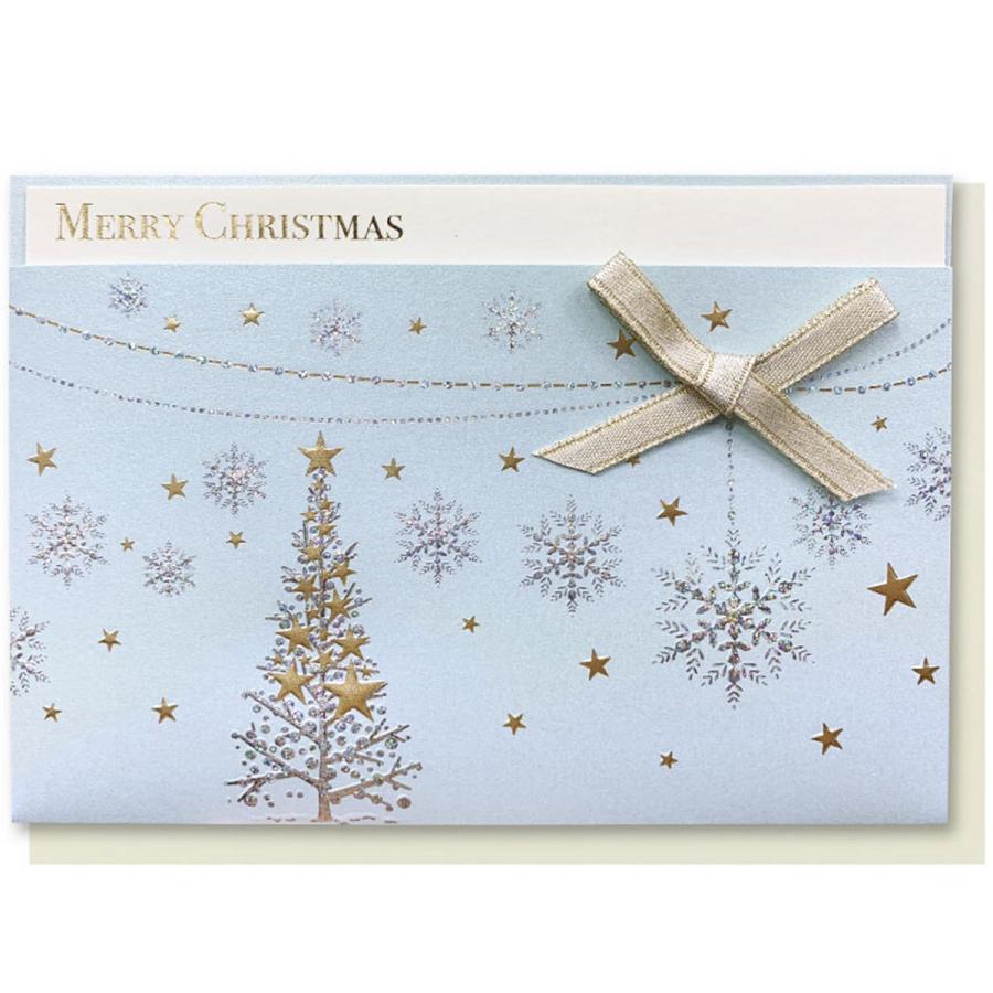 グリーティングカード クリスマスツリー ライトブルー イタリア クリスマスカード CMGI-507 : 雑貨屋カンフィ - 通販 - Yahoo!ショッピング