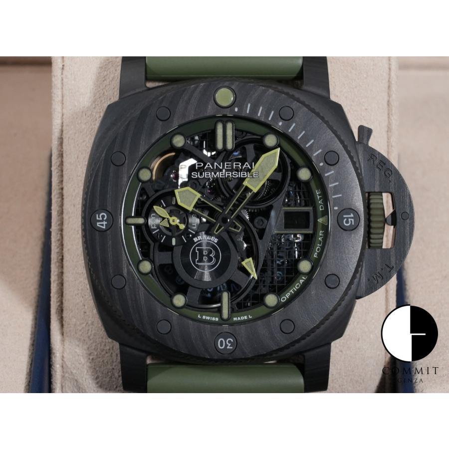 OFFICINE PANERAI パネライ サブマーシブル S ブラバス カーボテック Ref.PAM01283 Carbotech ...