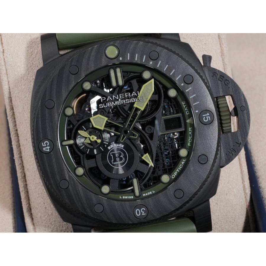 OFFICINE PANERAI パネライ サブマーシブル S ブラバス カーボテック Ref.PAM01283 Carbotech ...