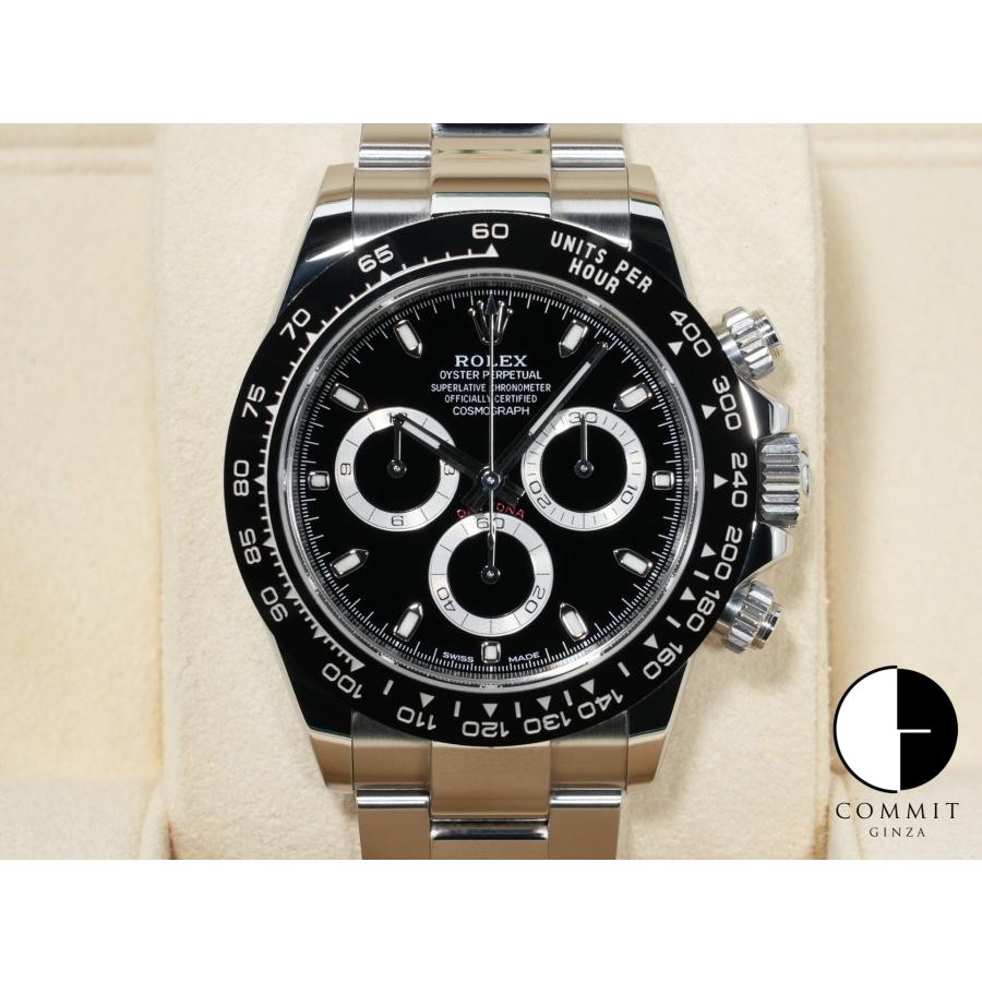 コスモグラフ デイトナ ロレックス Ref.116500LN ステンレススチール ブラック文字盤 : コミット銀座 ヤフー店 - 通販 - Yahoo!ショッピング