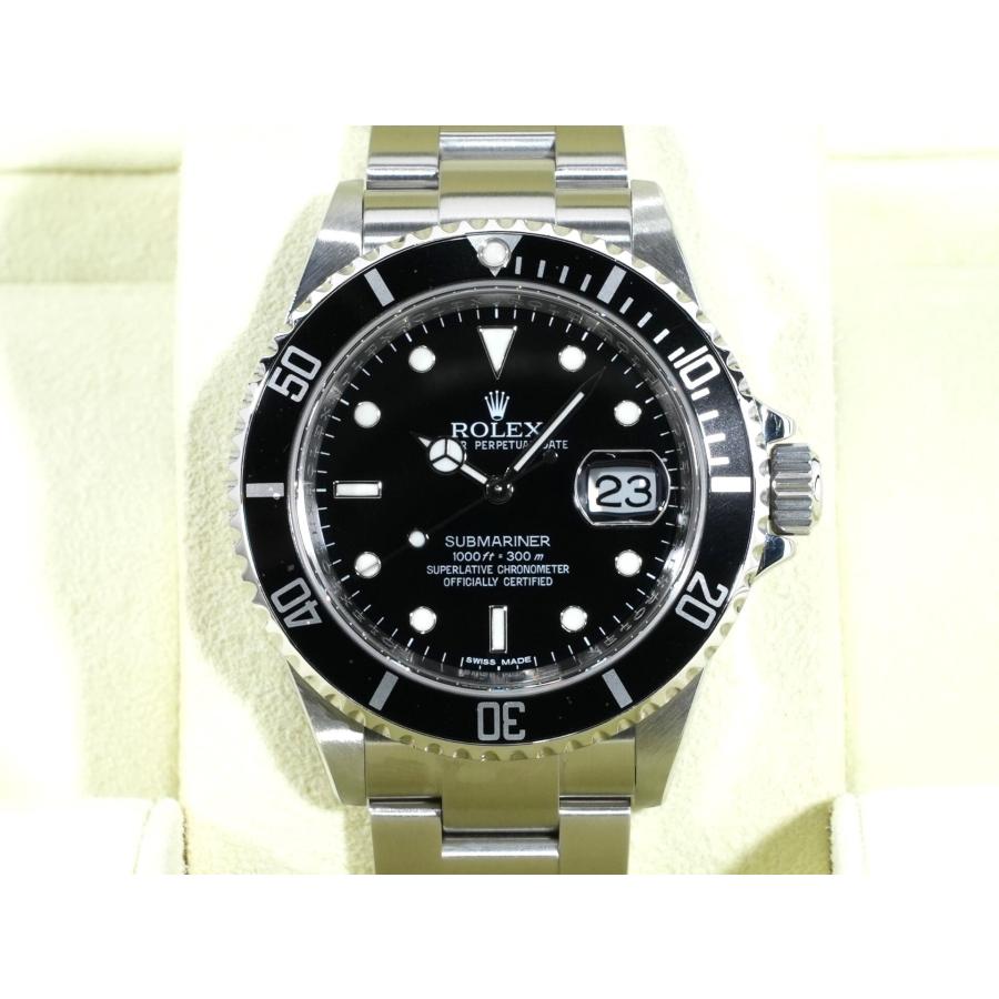 ロレックス サブマリーナー デイト Ref.16610 SS ブラック文字盤 : h26s7ocd : コミット銀座 ヤフー店 - 通販 - Yahoo!ショッピング