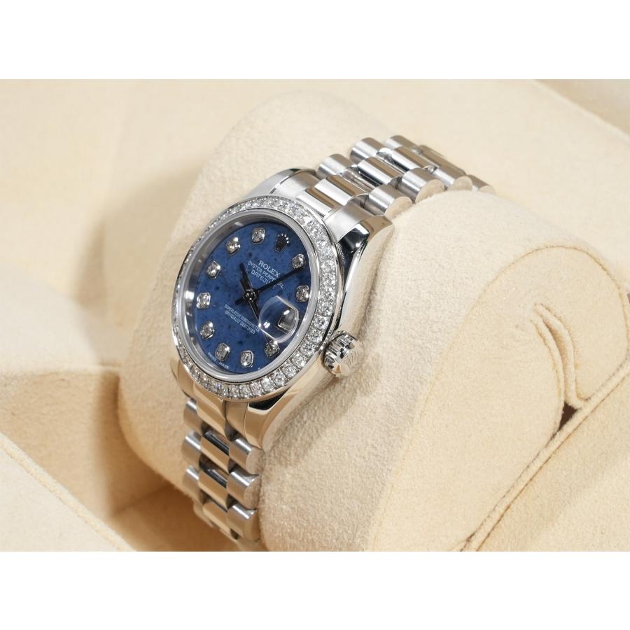 ロレックス デイトジャスト Ref.179136 PT ソーダライト×10Pダイヤ文字盤 : h6ddwi6a : コミット銀座 ヤフー店 ...
