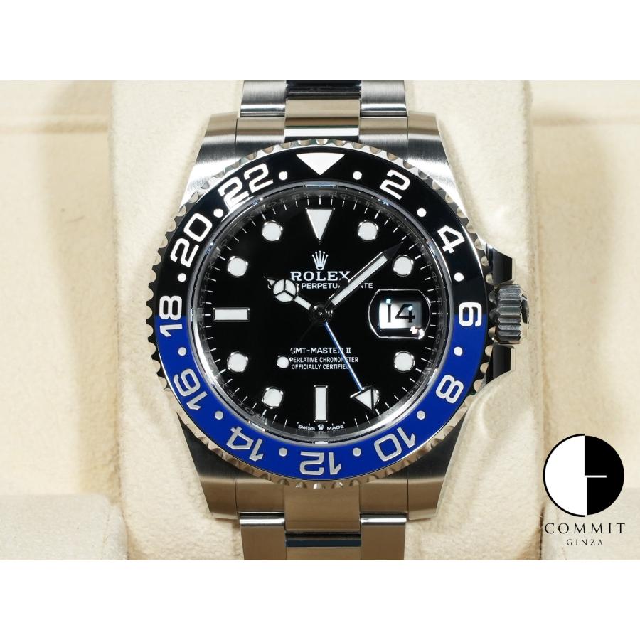 GMTマスター ロレックス GMTマスターII Ref.126710BLNR SS ブラック文字盤 : コミット銀座 ヤフー店 - 通販 - Yahoo!ショッピング