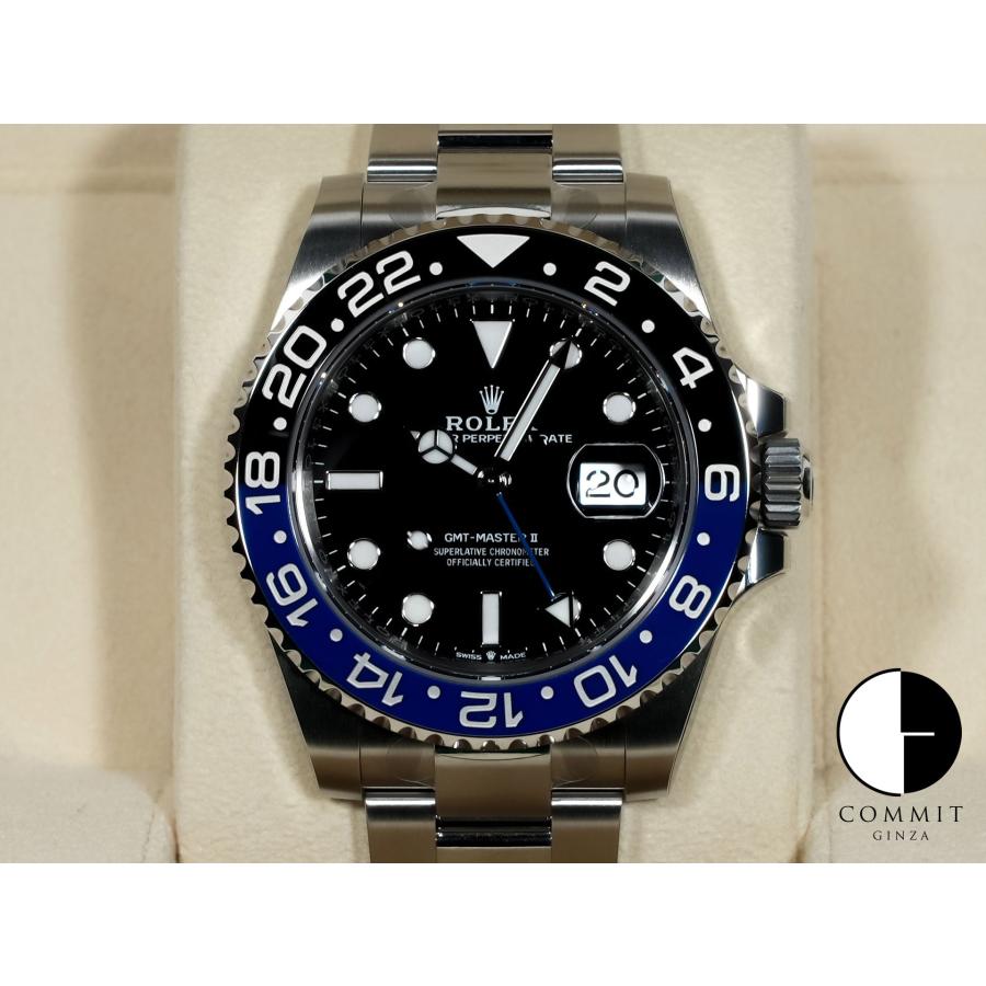 GMTマスター ロレックス GMTマスターII Ref.126710BLNR SS ブラック文字盤 : コミット銀座 ヤフー店 - 通販 - Yahoo!ショッピング