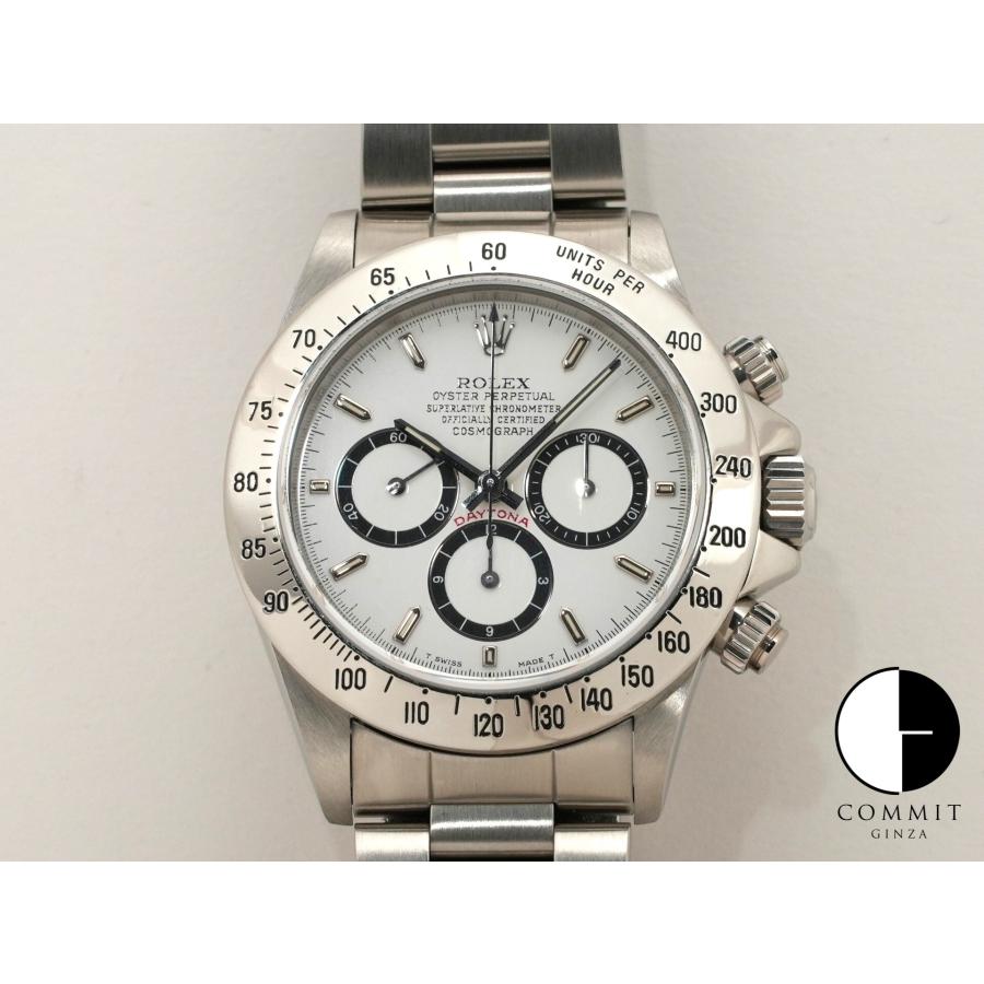 コスモグラフ デイトナ ロレックス エルプリメロ Ref.16520 SS ホワイト文字盤 : コミット銀座 ヤフー店 - 通販 - Yahoo!ショッピング