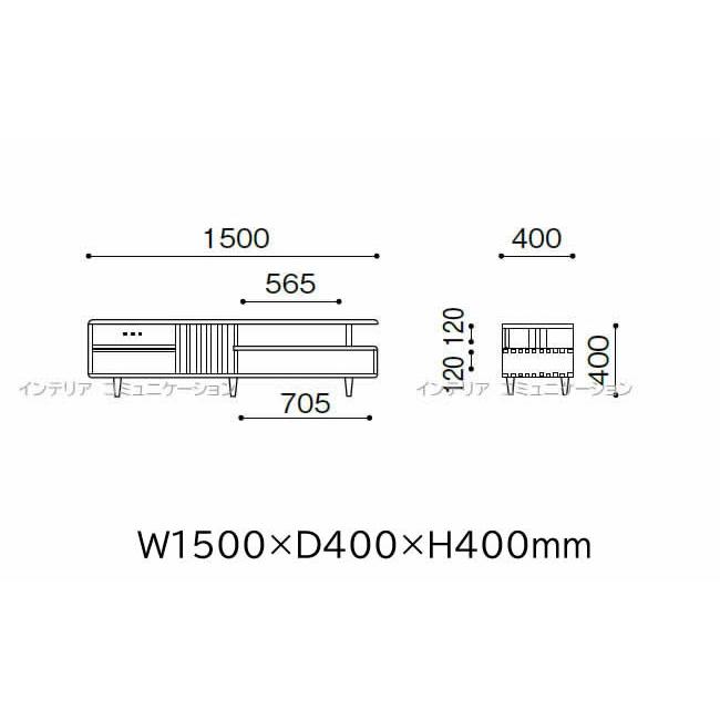 朝日木材加工 ボスコ テレビボード 幅150cm LA70705M LA70705M 朝日木材加工 ボスコ テレビボード 幅150cm LA70705M LA70705M
