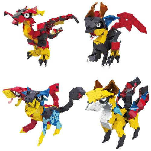 LaQ ラキュー ミスティカルビースト キメラ おもちゃ 知育玩具 夏休み 自由研究 工作 : 木のおもちゃコモック Anbau - 通販 - Yahoo!ショッピング