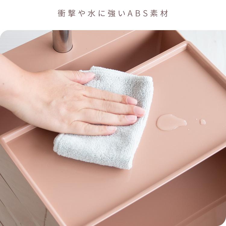 多段ワゴン 4輪キャスター マルチワゴン Pluna(プルーナ) トローリー 宮武製作所 チェスト 5段 WG-H001 WG-H002 くすみカラー サイドラック : 205-wg-h001 ...