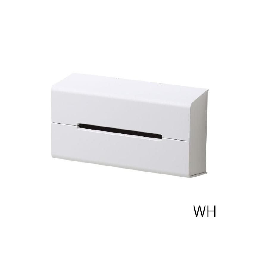 ideaco（イデアコ） ideaco WALL2 WALL 詰め替え おしゃれ 壁付け 壁面 壁掛け 浮かせる 置かない インテリア ティッシュホルダー ボックス BOX 隠せる収納 薄型 ...