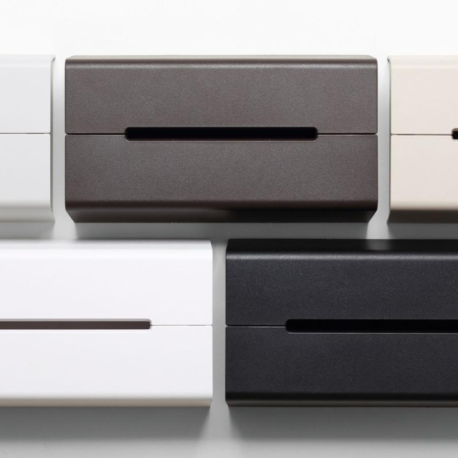 ideaco（イデアコ） ideaco WALL2 WALL 詰め替え おしゃれ 壁付け 壁面 壁掛け 浮かせる 置かない インテリア ティッシュホルダー ボックス BOX 隠せる収納 薄型 ...