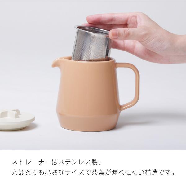 ideaco イデアコ ティーポット 急須 450ml 陶器 北欧 おしゃれ シンプル ストレーナー付き 洗いやすい 緑茶 紅茶 プレゼント テーブルウェア : コモドカーサYahoo!店 ...