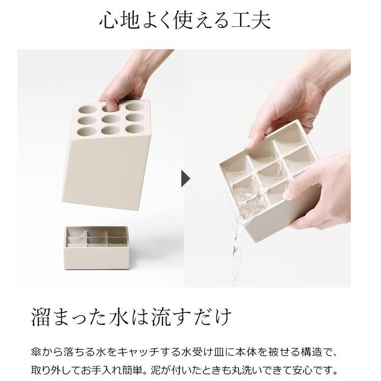 ideaco（イデアコ） カサ立て キューブ マット CUBE 傘立て 傘立 傘たて かさたて アンブレラスタンド コンパクト シンプル おしゃれ : コモドカーサYahoo!店 - 通販 ...