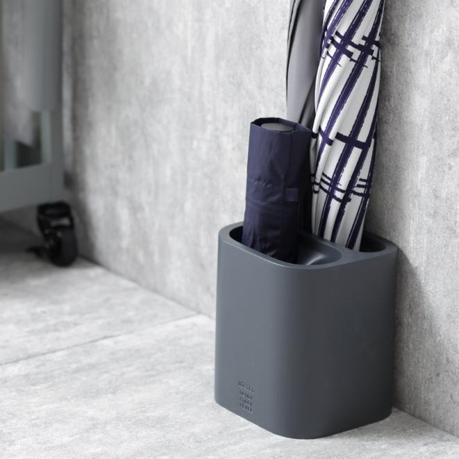 イデアコ 玄関収納 傘立て アンブレラスタンド ビコミニ ideaco umbrella stand bicomini おしゃれ 北欧 折りたたみ傘 5本 コンパクト 小さい マット ...