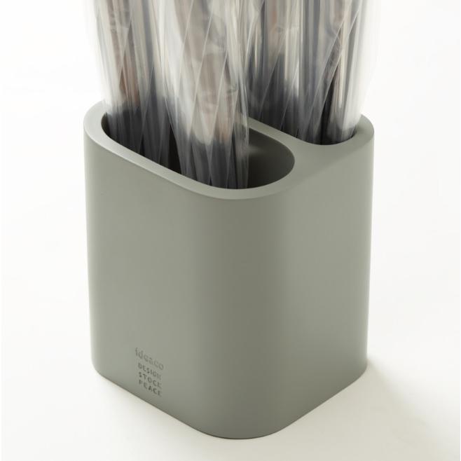 イデアコ 玄関収納 傘立て アンブレラスタンド ビコミニ ideaco umbrella stand bicomini おしゃれ 北欧 折りたたみ傘 5本 コンパクト 小さい マット ...