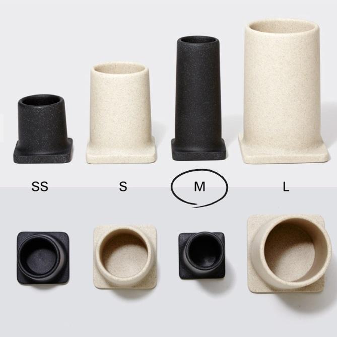 ideaco オーガナイザー ツツ M ツールスタンド ペンスタンド 洗面所 キッチン ダイニング Tsutsu 小物 収納 歯ブラシ カトラリー 文具 一輪挿し イデアコ : ideaco ...