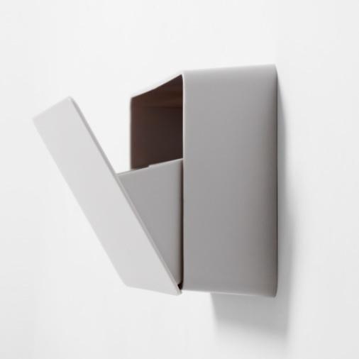 ideaco イデアコ ウォールポケット WALL pocket S 小物収納 収納ケース 壁掛け 壁面 コンパクト マグネット 小物入れ おしゃれ サニタリー収納 洗面所 : コモドカーサ ...