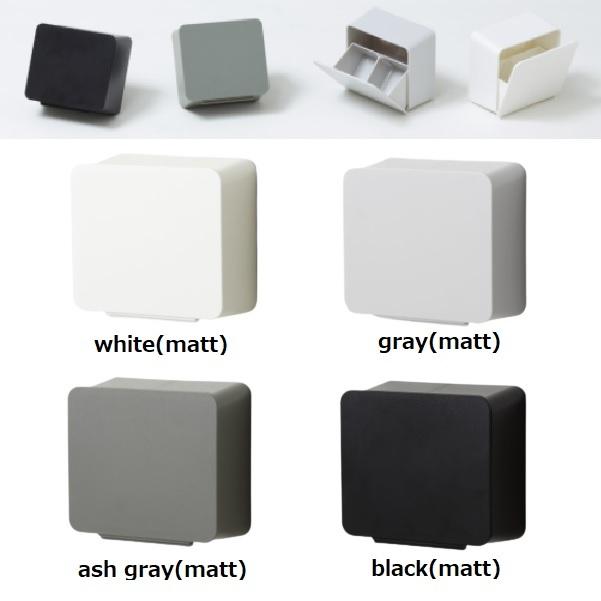 ideaco イデアコ ウォールポケット WALL pocket S 小物収納 収納ケース 壁掛け 壁面 コンパクト マグネット 小物入れ おしゃれ サニタリー収納 洗面所 : コモドカーサ ...