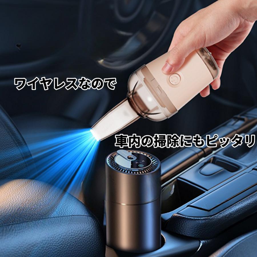 ハンディークリーナー 卓上クリーナー デスククリーナー 車 掃除道具 USB充電式 カークリーナー コードレス 掃除機 : Compassion - 通販 - Yahoo!ショッピング
