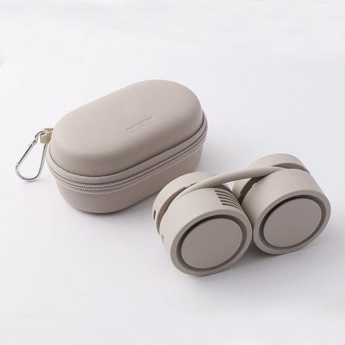 DANSOON Neck Band Fan Rolling ポータブル扇風機 ライトベージュ 目安在庫= : コンプモト ヤフー店 - 通販 ...
