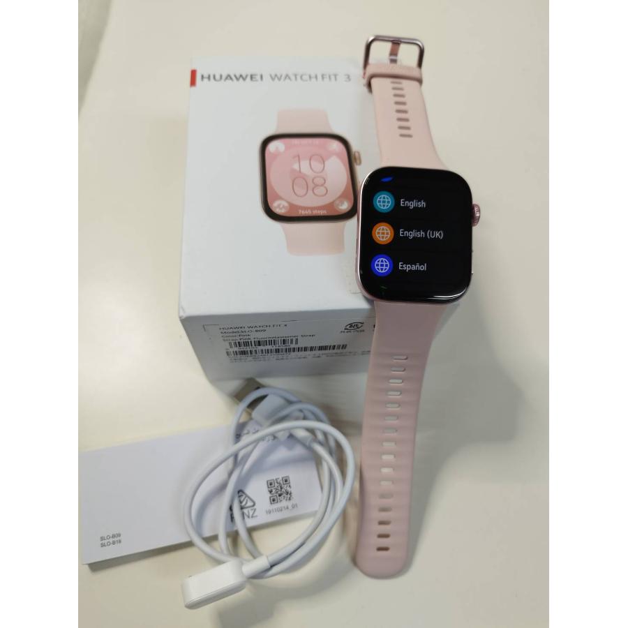 HUAWEI WATCH FIT 3 スマートウォッチ SLO-B09 : 中古パソコンショップNS - 通販 - Yahoo!ショッピング