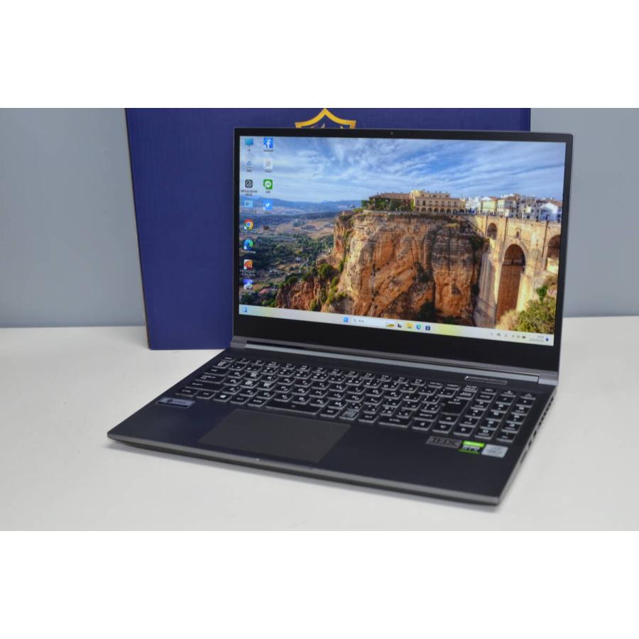 中古ゲーミングノートパソコン GALLERIA XL17C-R36 Windows11+office 爆速SSD512GB core i7 ...