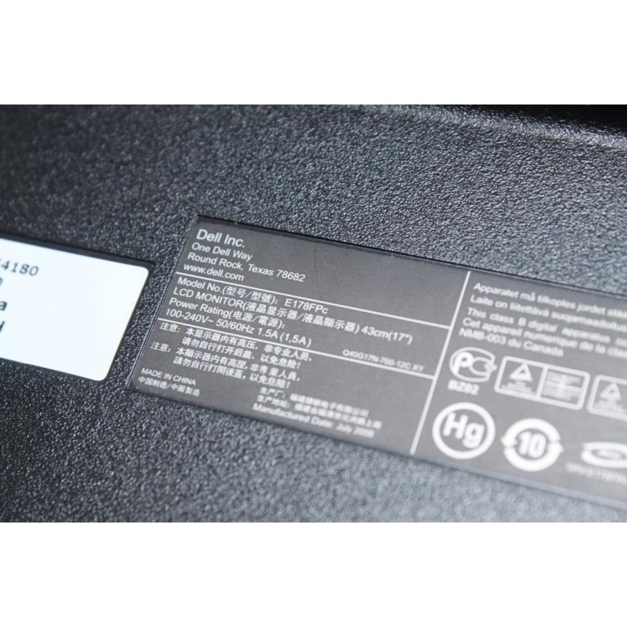 Dell/スクエア液晶モニター/E178FP/17インチ (4) : 中古パソコンショップNS - 通販 - Yahoo!ショッピング