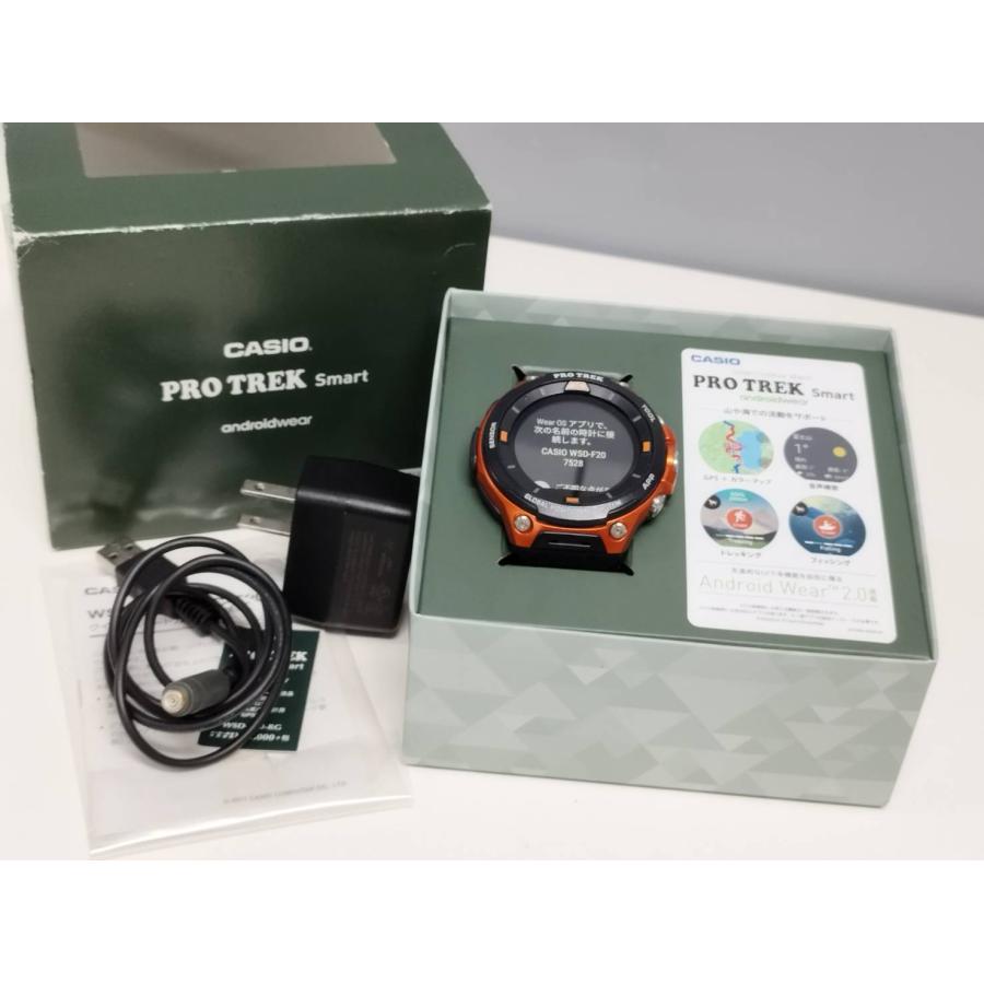【良品】CASIO PRO TREK Smart スマートウォッチ/WSD-F20-RG : 中古パソコンショップNS - 通販 - Yahoo!ショッピング