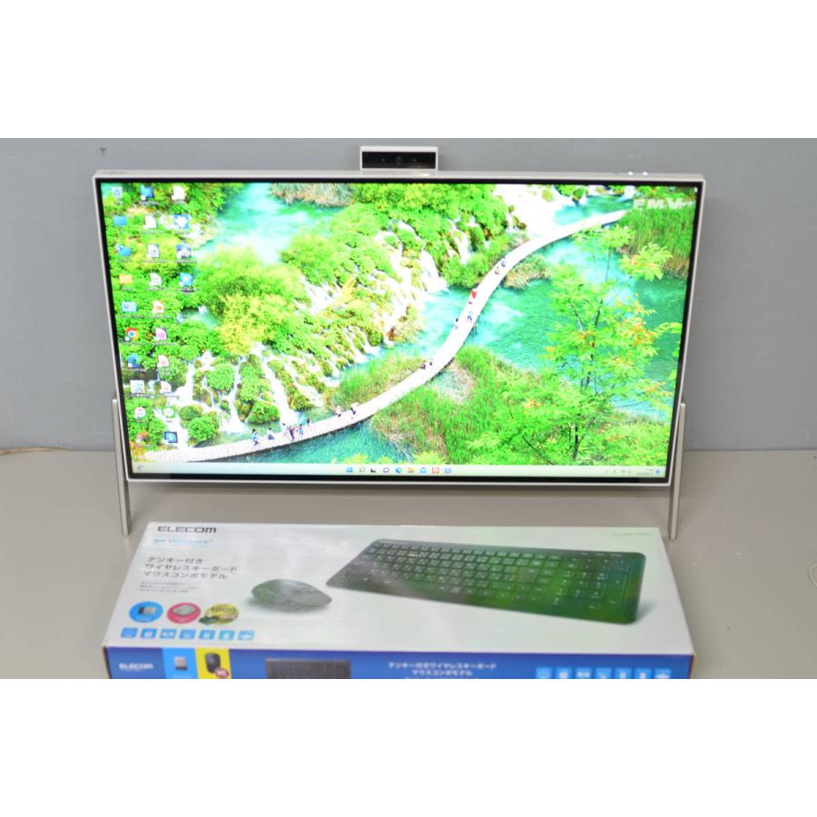 一体型パソコン Windows11+office 富士通 FH77/B1 i7-7700HQ/新品爆速SSD512GB+HDD2TB/23.8 ...