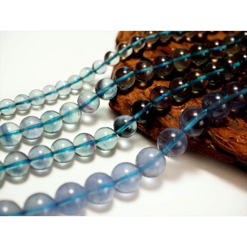 AAA 10mm珠 ブルーグリーンフローライト 一連 約38-40cm ブラジル産 rn-p : パワーストーン 天然石 ComRose - 通販 - Yahoo!ショッピング