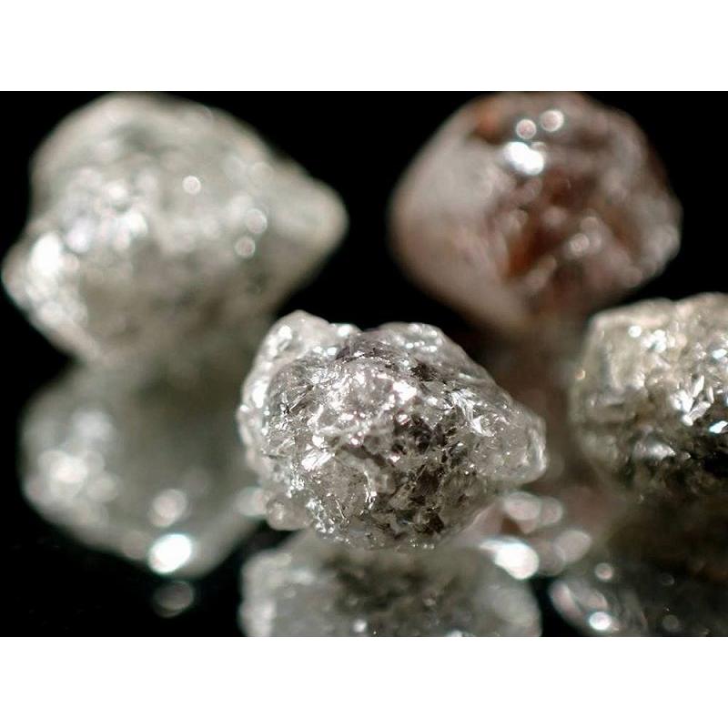 青色蛍光タイプ 天然蛍光ダイヤモンド(金剛石) 結晶原石 1個売り 約0.8ct-0.9ct ルースケース付属 コレクター必見 標本にも 南アフリカ産 : パワーストーン 天然石 ...