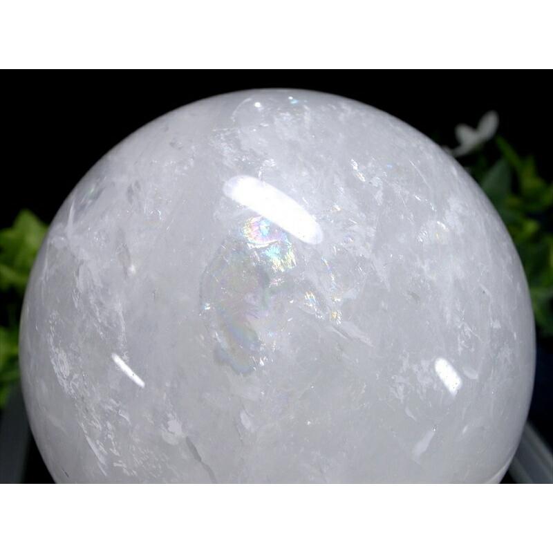 龍神の吐く息 スノーホワイト 水晶 丸玉 台座付 直径95mm 重さ1188g 極上天然石 一点もの ブラジル産 パワーストーン 天然石 : パワーストーン 天然石 ComRose - 通販 ...